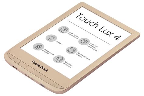 PocketBook legt den Touch Lux 4 in gold auf • PAPIERLOS LESEN