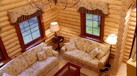 Шторы в бревенчатый дом (49 фото) - фото - картинки и рисунки: скачать ...