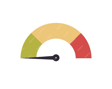 Premium Vector | Speedometer symbol and tachometer, performance ...