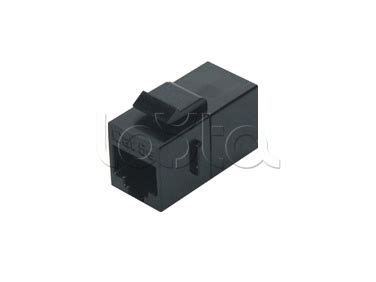 Hyperline (CA2-KJ-C5E-BK)|Проходной адаптер Hyperline (CA2-KJ-C5E-BK ...