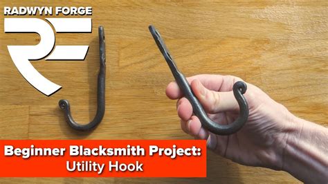 Beginner Blacksmith Project: Utility Hook - YouTube