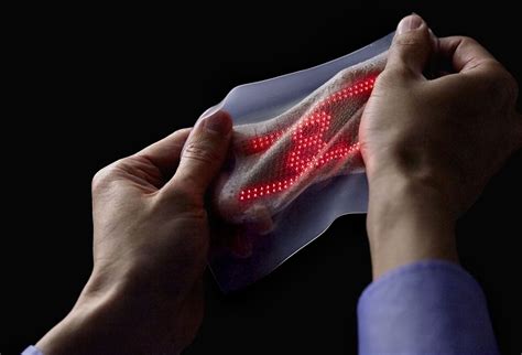 Japanese researchers develop ultrathin, highly elastic skin display