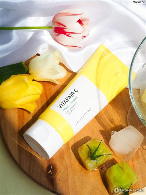 Пенка для умывания Nature Republic Vitapair c big cleansing foam - «🍋 ...