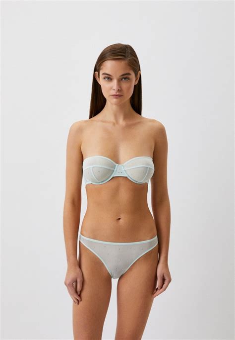 Бюстгальтер Stella McCartney, цвет: бирюзовый, RTLACZ853101 — купить в ...