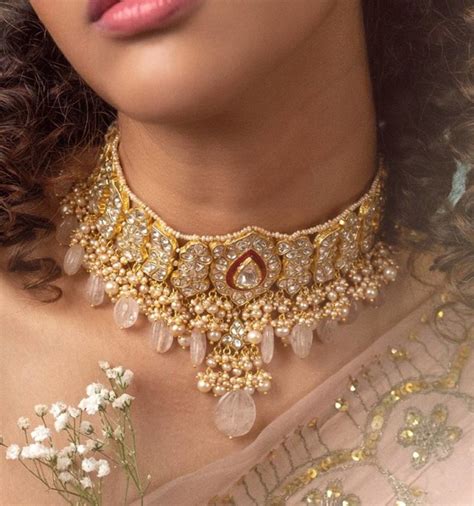Polki diamond choker - Indian Jewellery Designs