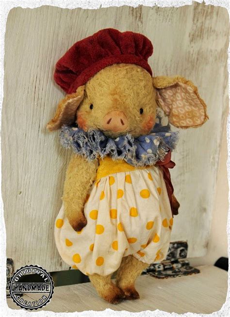 Сказки стареньких игрушек: Весёлый поросЯ :) | Animal dolls, Art dolls ...