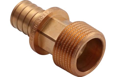 Переходник с наружной резьбой Gappo бронзовый 32-R 3/4" G2307.3205 ...