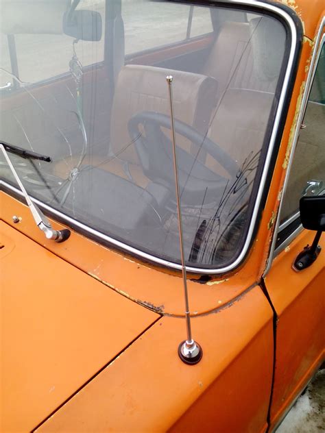 Новодельная антена Триада ВА57 на крыло — Lada 2101, 1,2 л, 1974 года ...